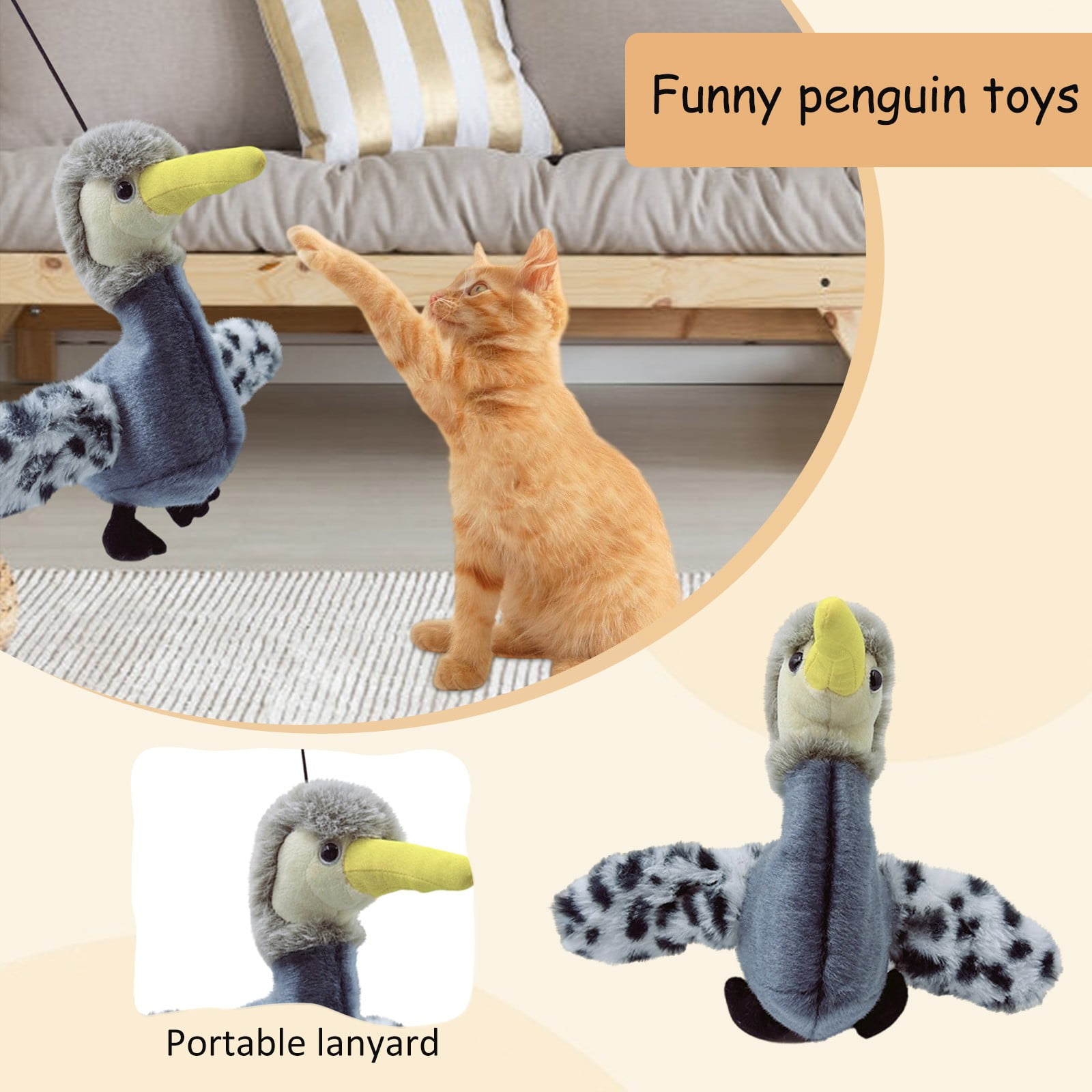 Realistic Hawk Plush Toy for Kids, Soft Stuffed Animal Bird Doll ...