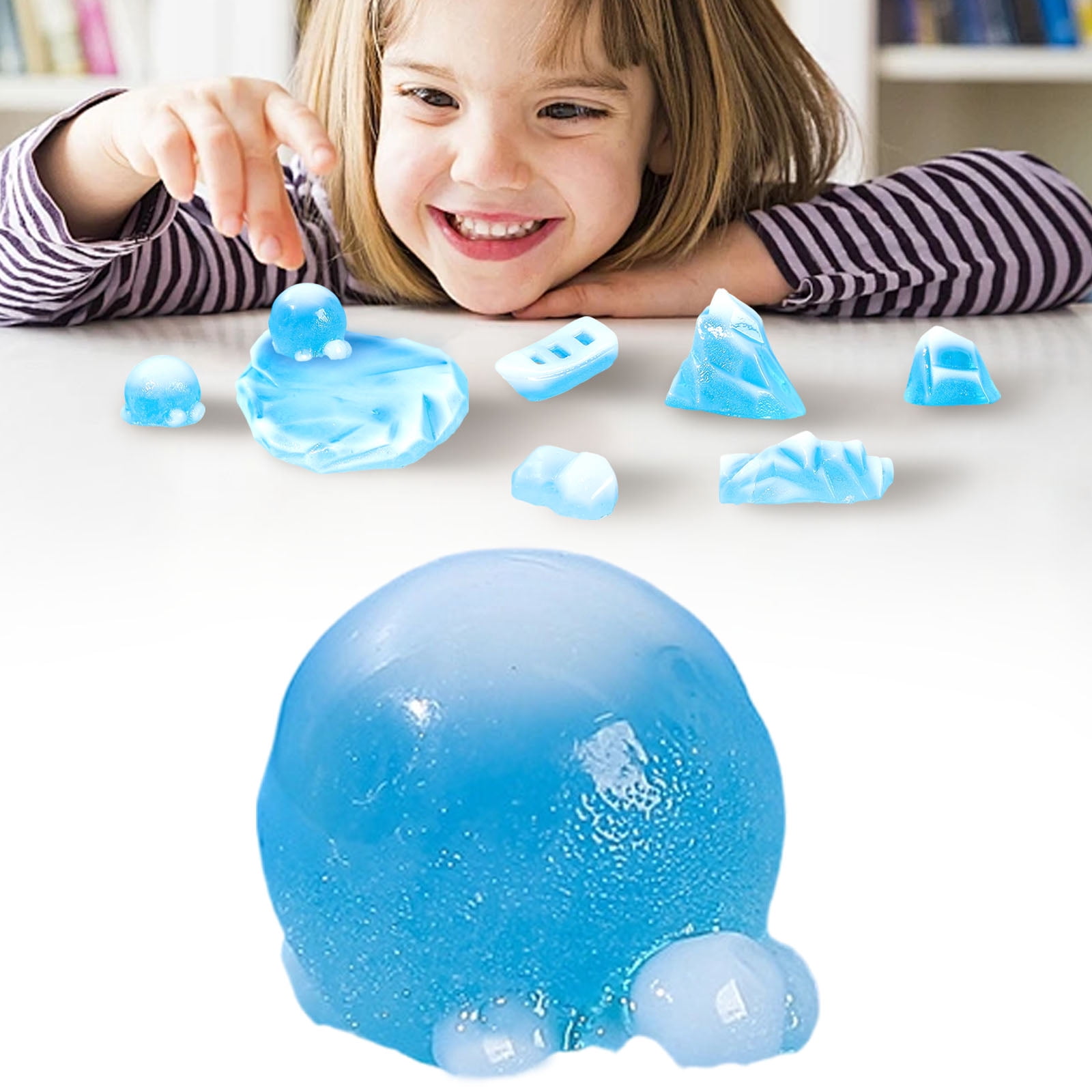 Realistic Iceberg Resin Tray (1-Pack) - Miniature Winter Landscape for ...