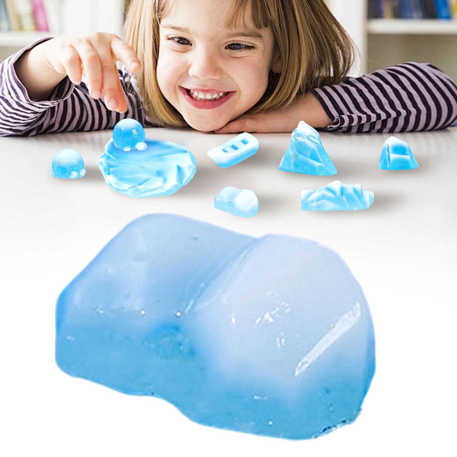 Realistic Iceberg Resin Tray (1-Pack) - Miniature Winter Landscape for ...
