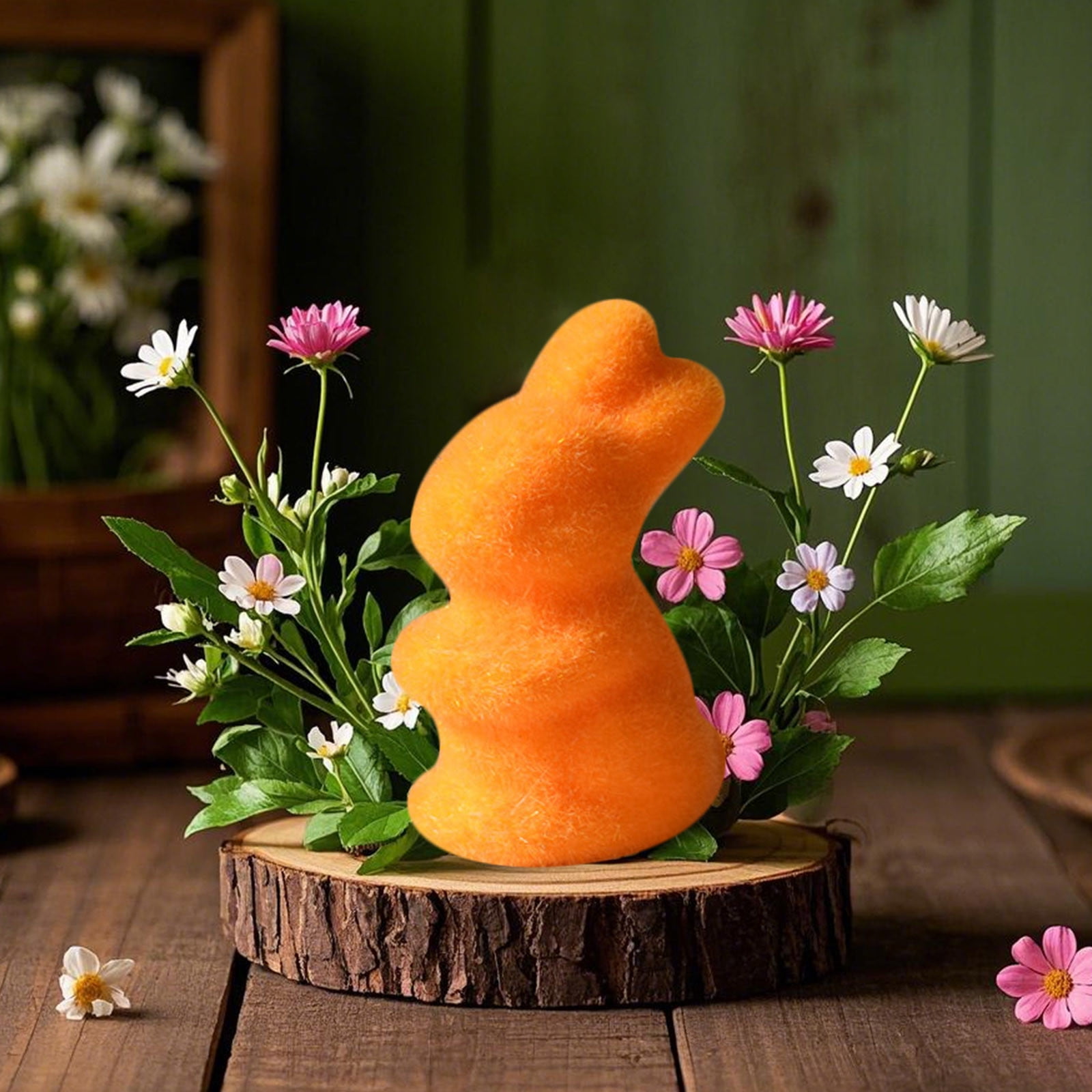 Realistic Imitation Easter Bunny Miniature Tabletop Decoration for ...