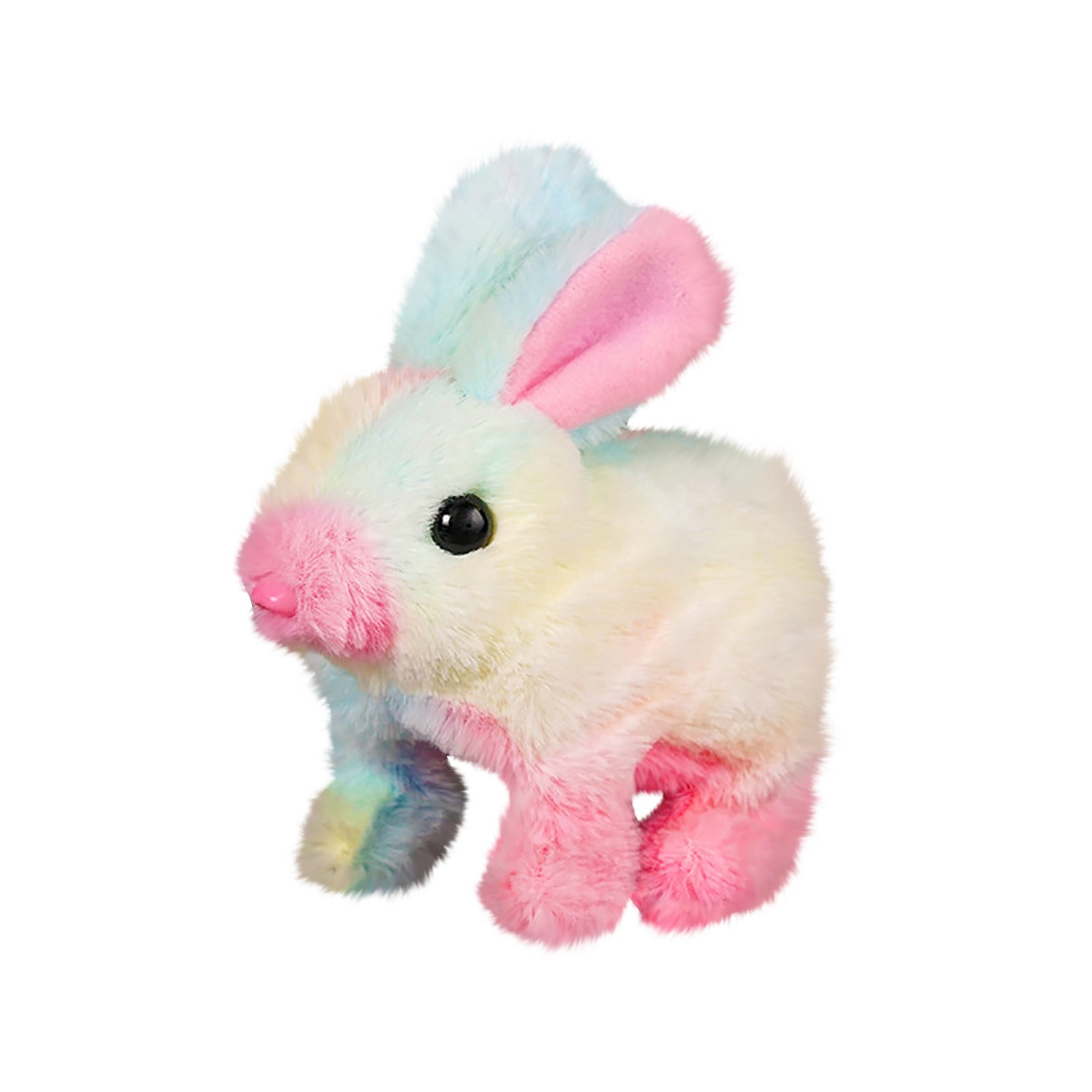Realistic Interactive Bunny Plush Toy - Lifelike Jumping & Ear ...