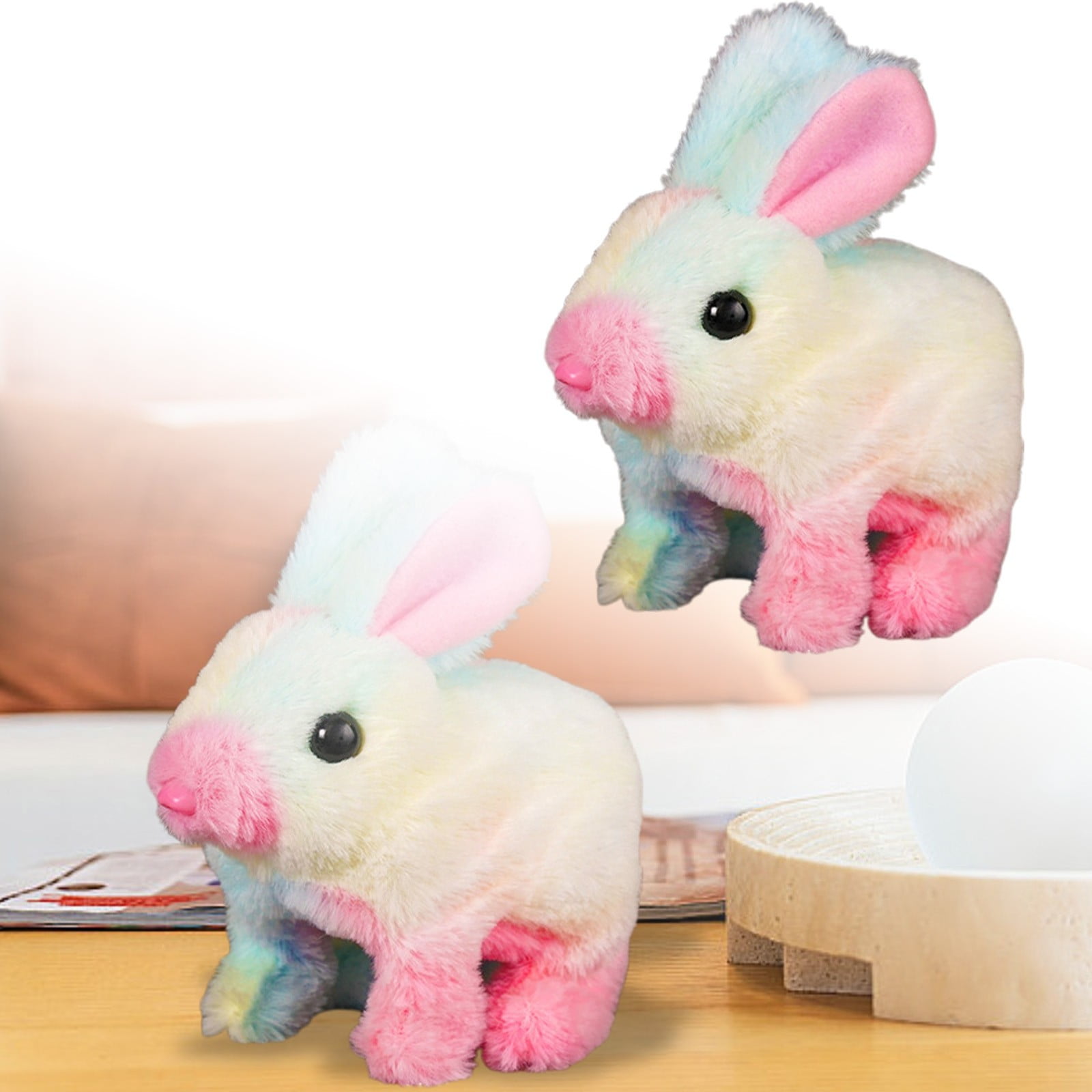 Realistic Interactive Bunny Toy Ai Plush Robot Rabbit Toy Smart Robot ...