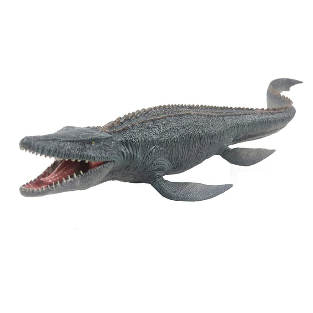Realistic Large Dinosaur Figure Mosasaurus Toy, Realistic Deep Sea ...