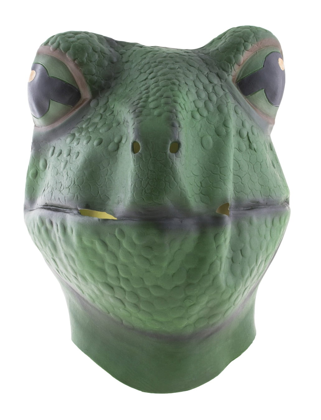 Funny Fashion Adult Latex-Frog Halloween Full Over Head Mask, Green ...