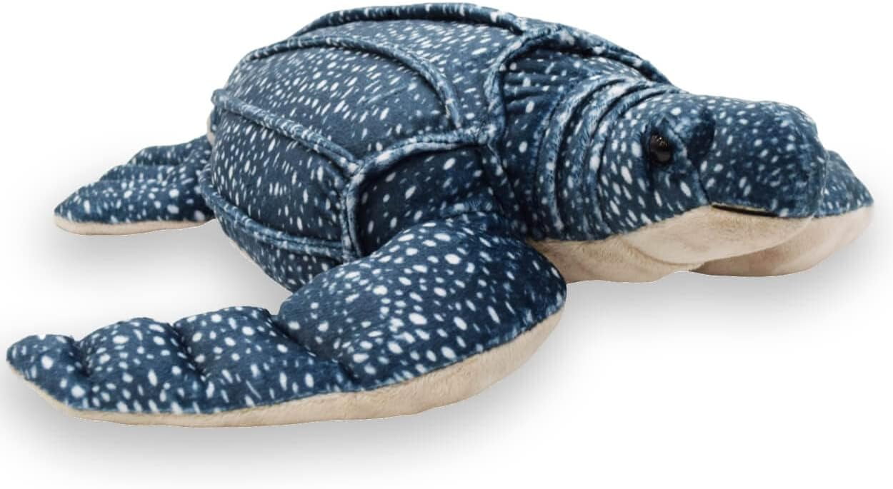 Realistic Leatherback Sea Turtle Stuffed Animal Plush Toy, Lifelike ...