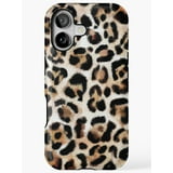 Realistic Leopard Skin Animal Print Design iPhone Case 17 16 15 14 13 ...