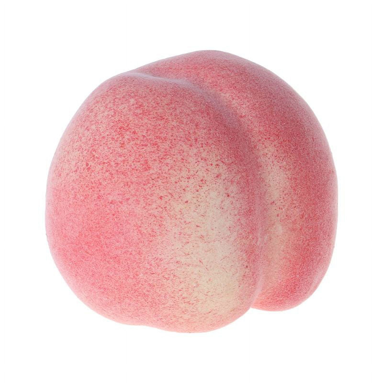Realistic Lifelike Artificial Plastic Peach Fake Fruit Display ...