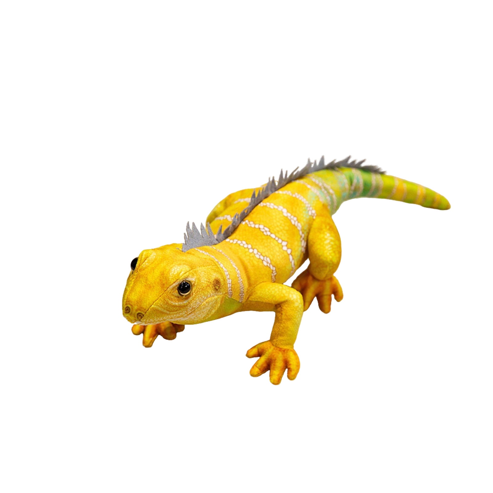 Realistic Lizard Plush Toy Chameleon Dolls Reptile Plush Toys Mane ...