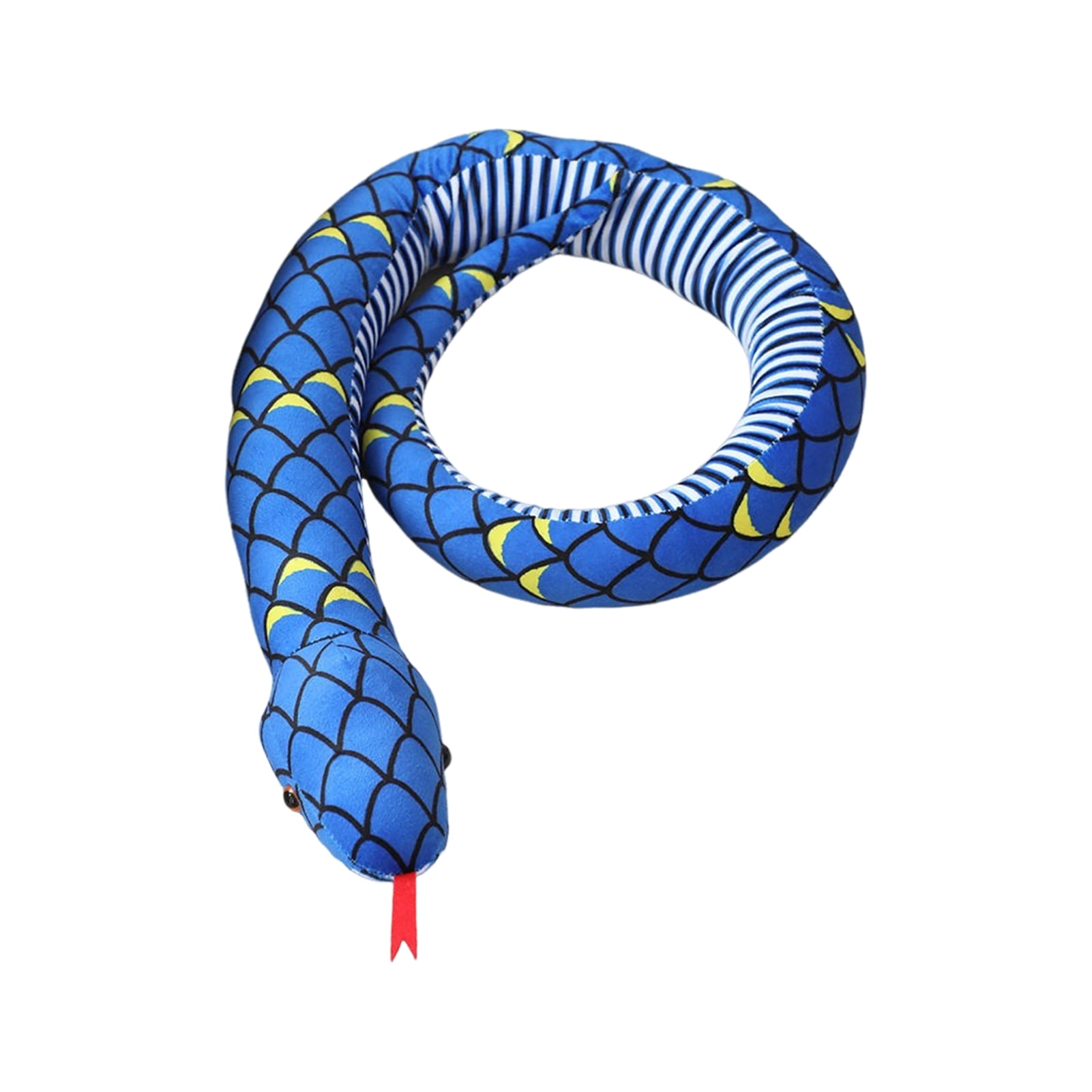 Realistic Long Soft Snake Plush Toy - Lifelike Stuffed Animal for Kids ...