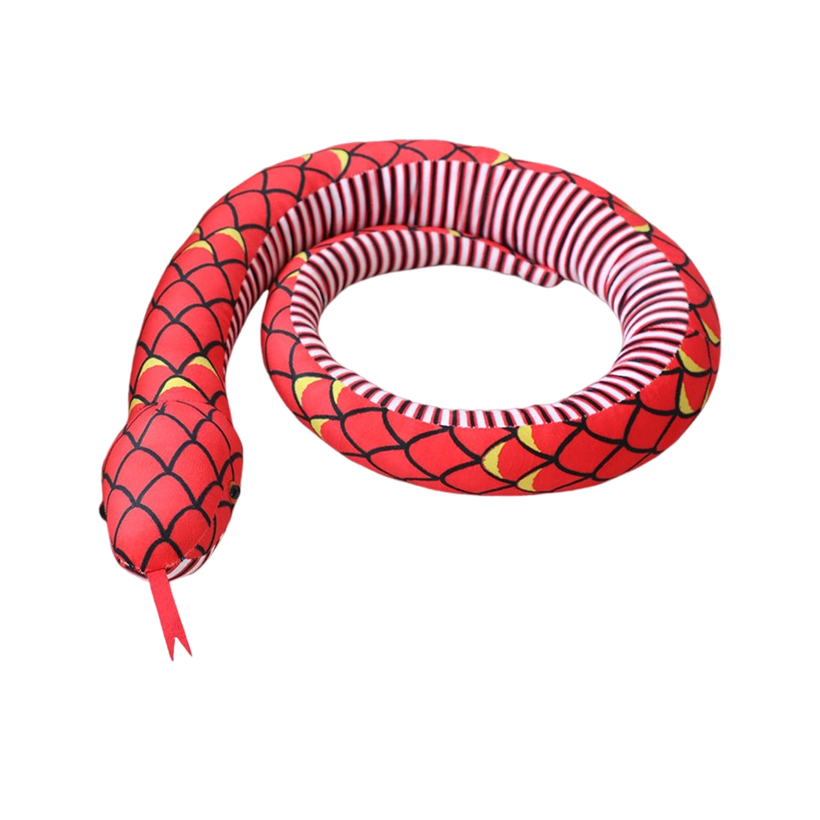 Realistic Long Soft Snake Plush Toy - Lifelike Stuffed Animal for Kids ...