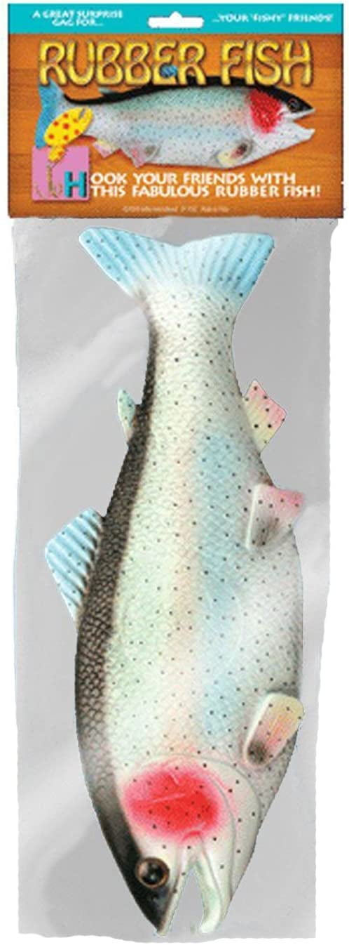 Realistic Looking Fake Rubber Trout Fish, Jumbo Size - Walmart.com