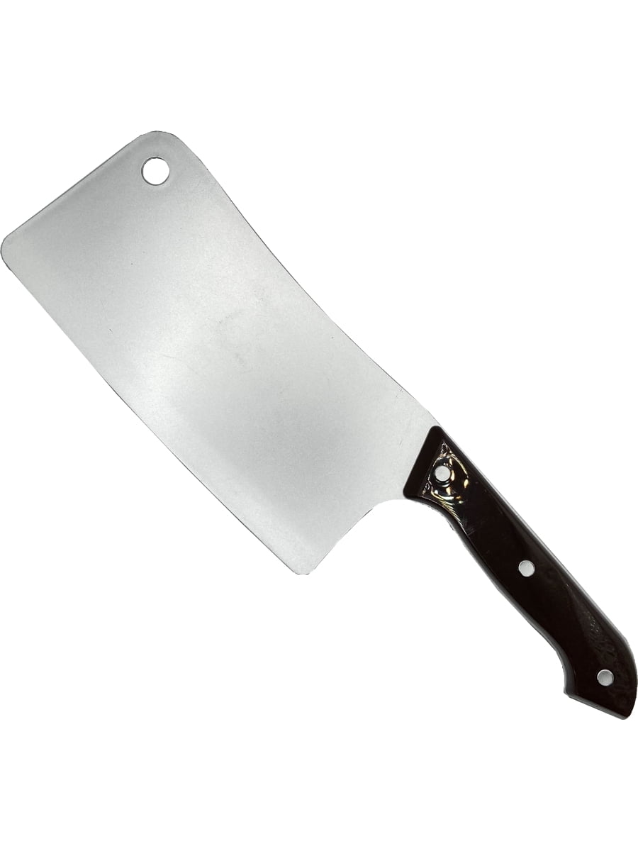 Realistic Looking Faux Kitchen Cleaver Weapon Toy Costume Accessory ...