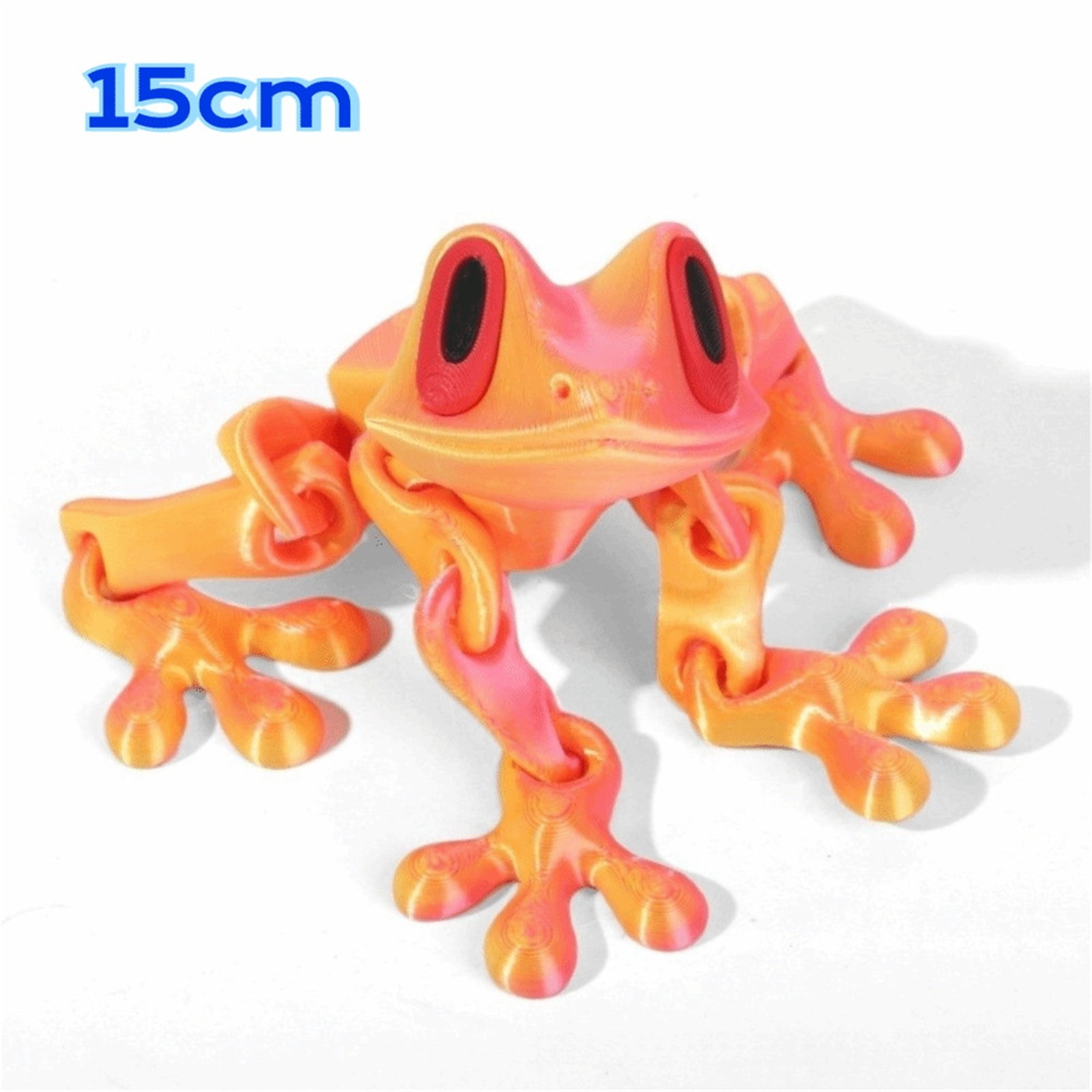 Realistic Magnetic Frog Frog Decoration Stress Relief 3D Printed Magnet ...