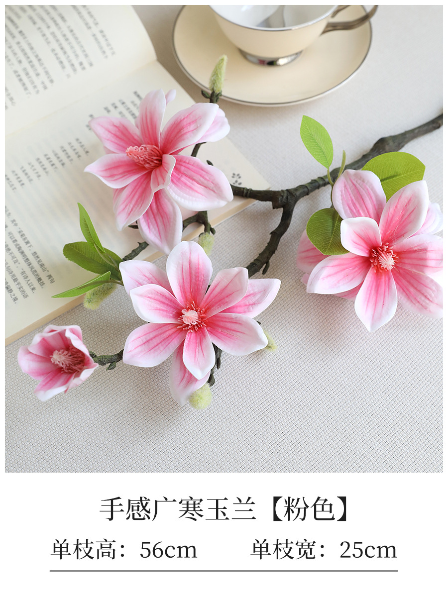 Realistic Magnolia Flower - Exquisite Addition to Living Room and ...