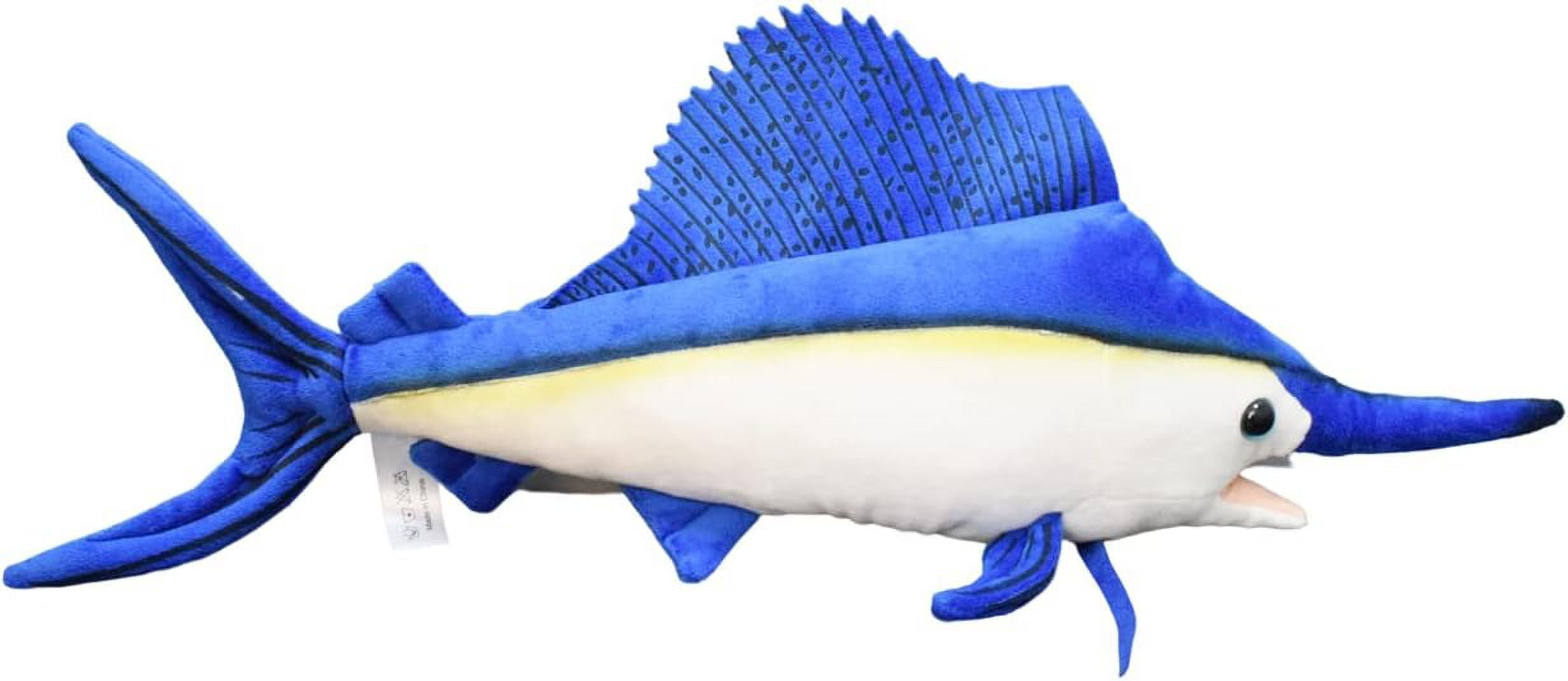Realistic Marlin Stuffed Animal Plush Toy, Lifelike Fish Plushies ...
