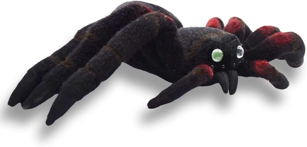Realistic Mexican Fireleg Tarantula Stuffed Animal Plush Toy, Lifelike ...