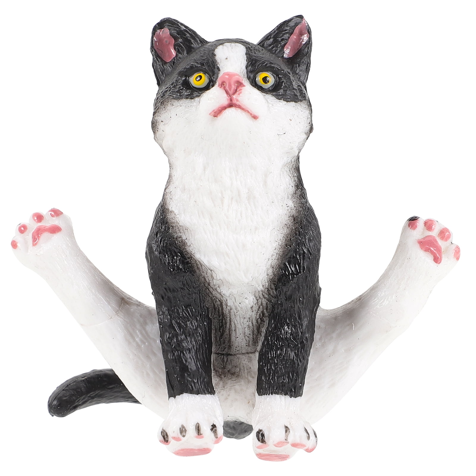 Realistic Mini Cat Figurine Collectible Ornament - Walmart.com