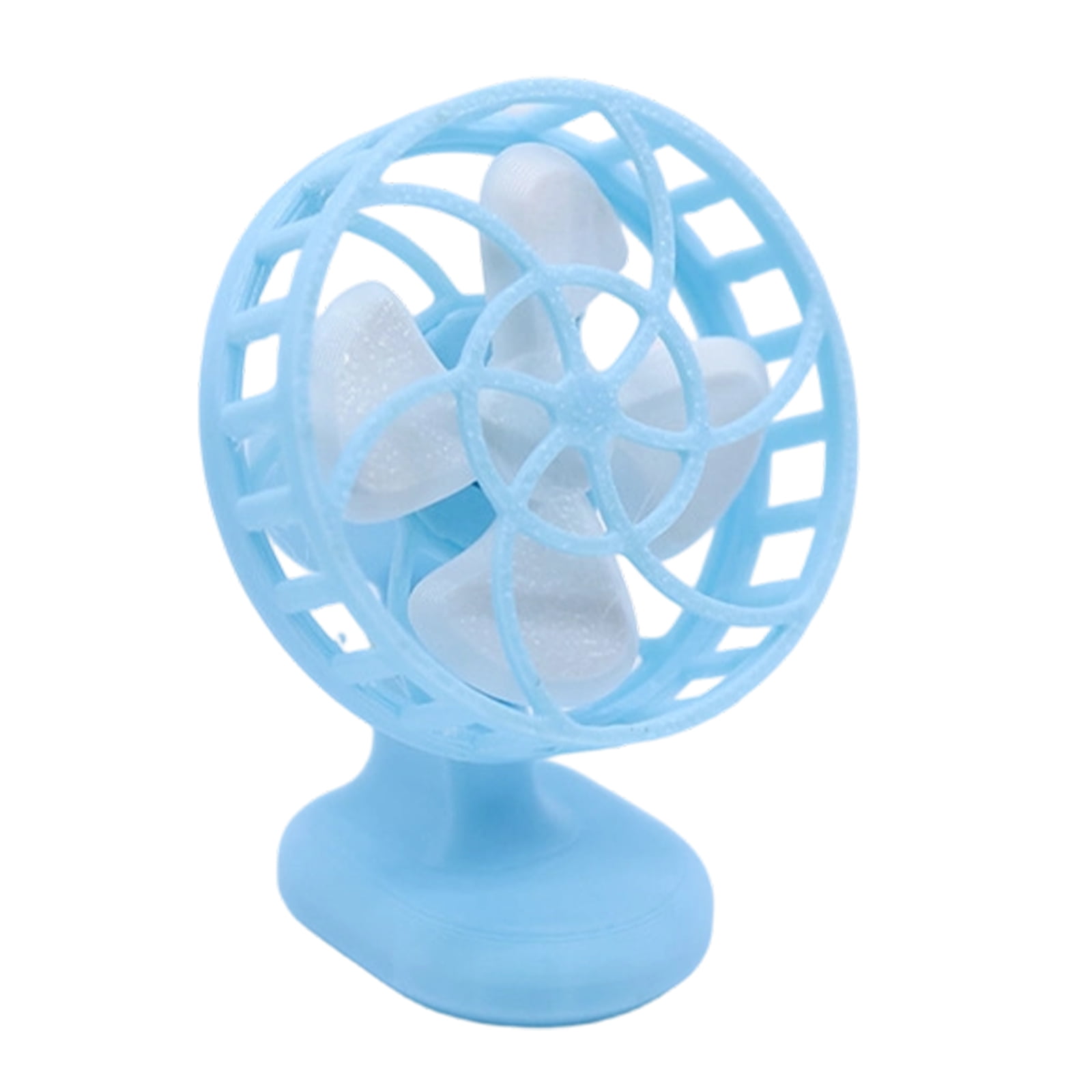 Realistic Miniature Electric Desktop Fan With Life Like Detail For Kids ...