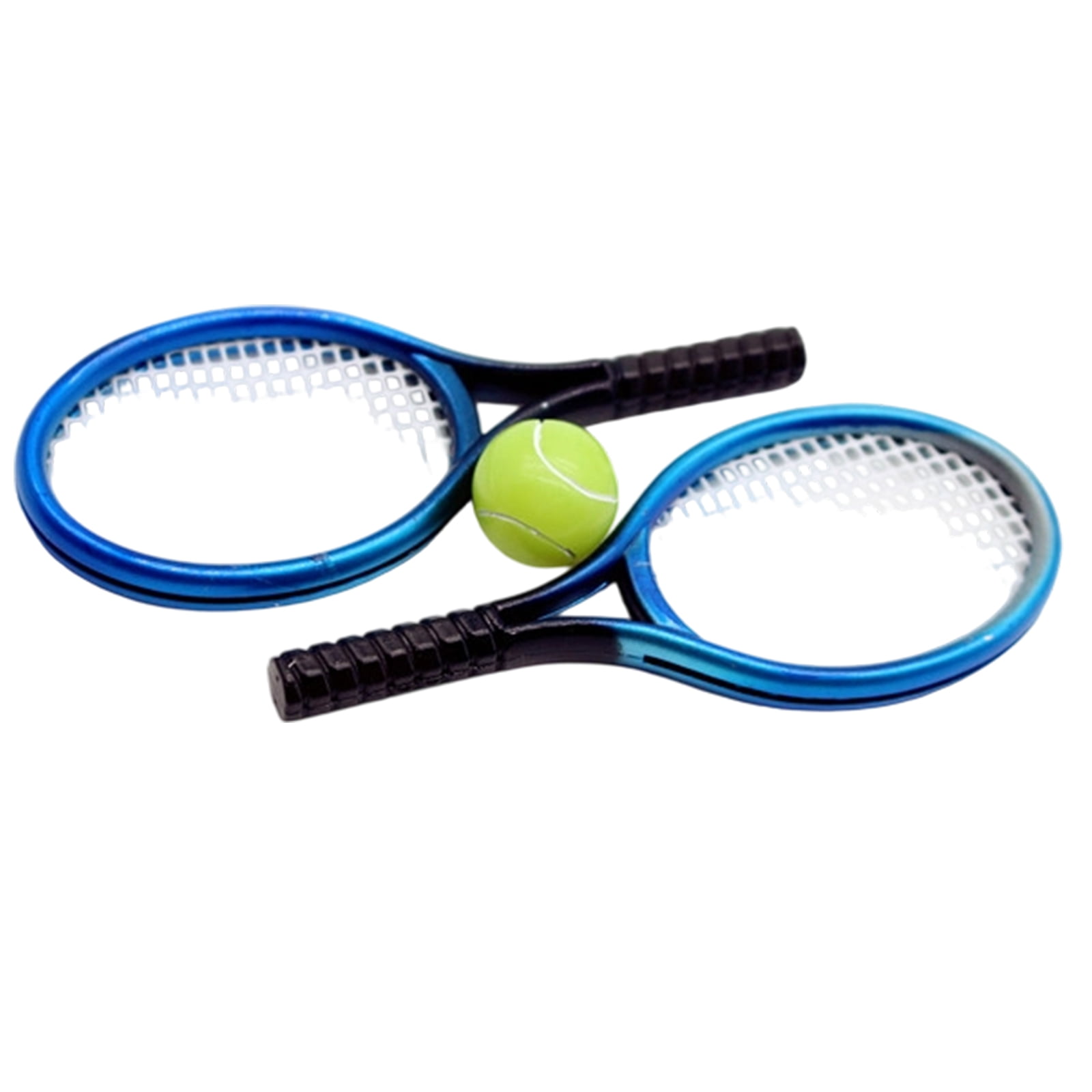Realistic Miniature Tennis Racket Model Figure For Doll House ...