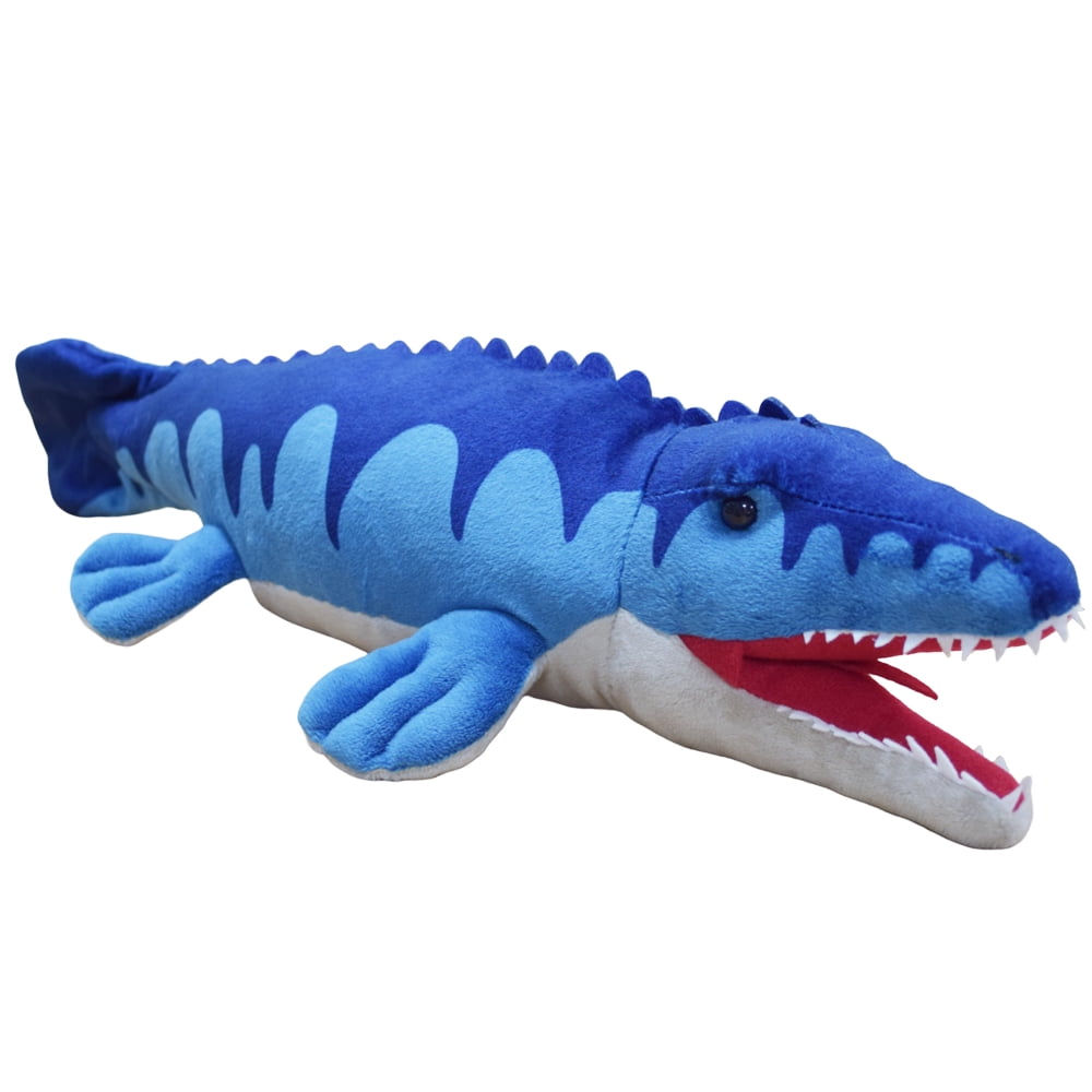 Realistic Mosasaurus Stuffed Animal Plush Toy, Lifelike Mosasaurus ...