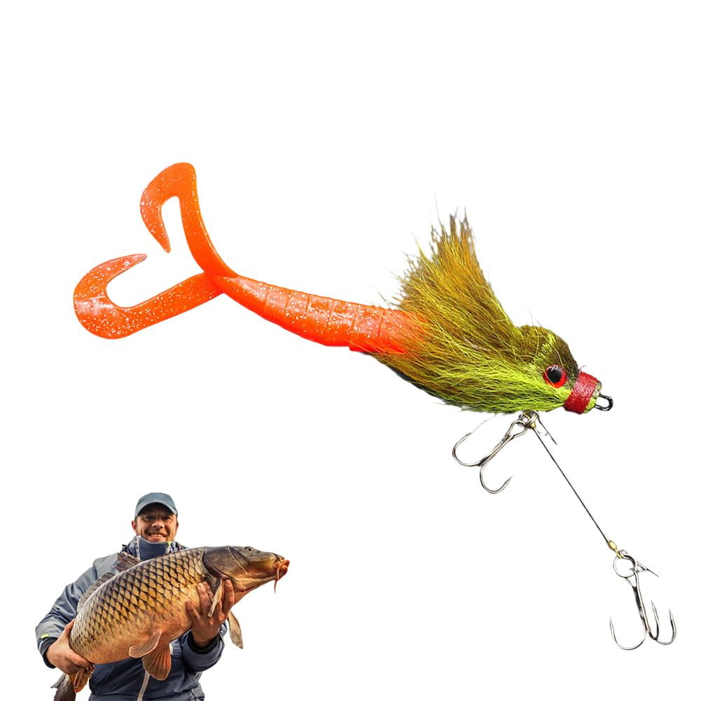 Realistic Mouse Fishing Lure, 8.67" Soft Plastic Bait for Deep Sea Bass ...