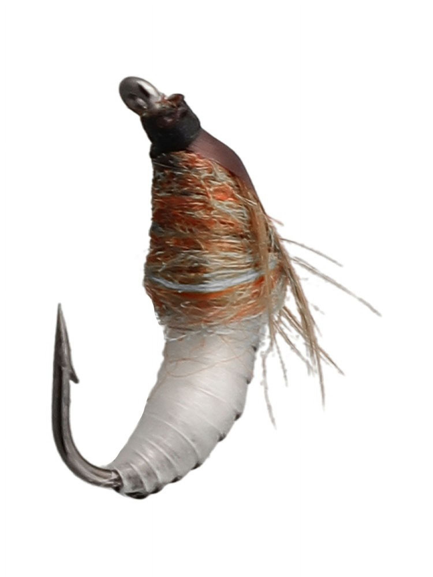 Realistic Nymph Scud Fly For Trout Fishing Artificial Insect Bait Lure ...