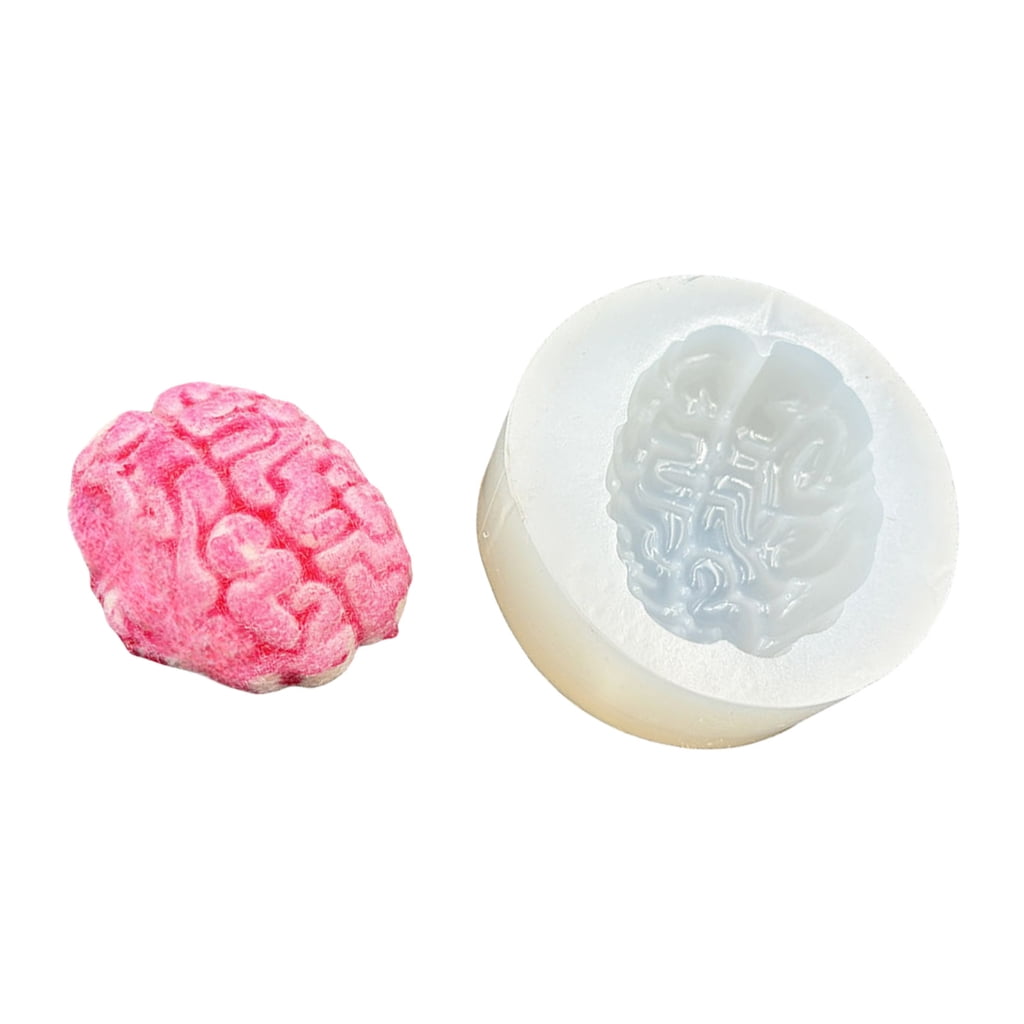 Realistic Organ Silicone Mold Heart/Brain Jewelry Craft Tool ...