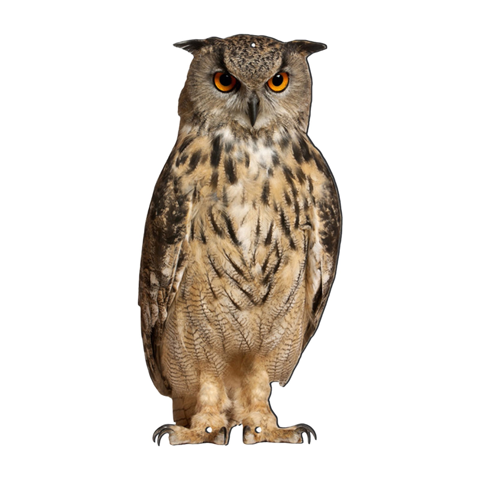 Realistic Owl Bird Repellent Outdoor Pigeon Deterrent for Gardens ...
