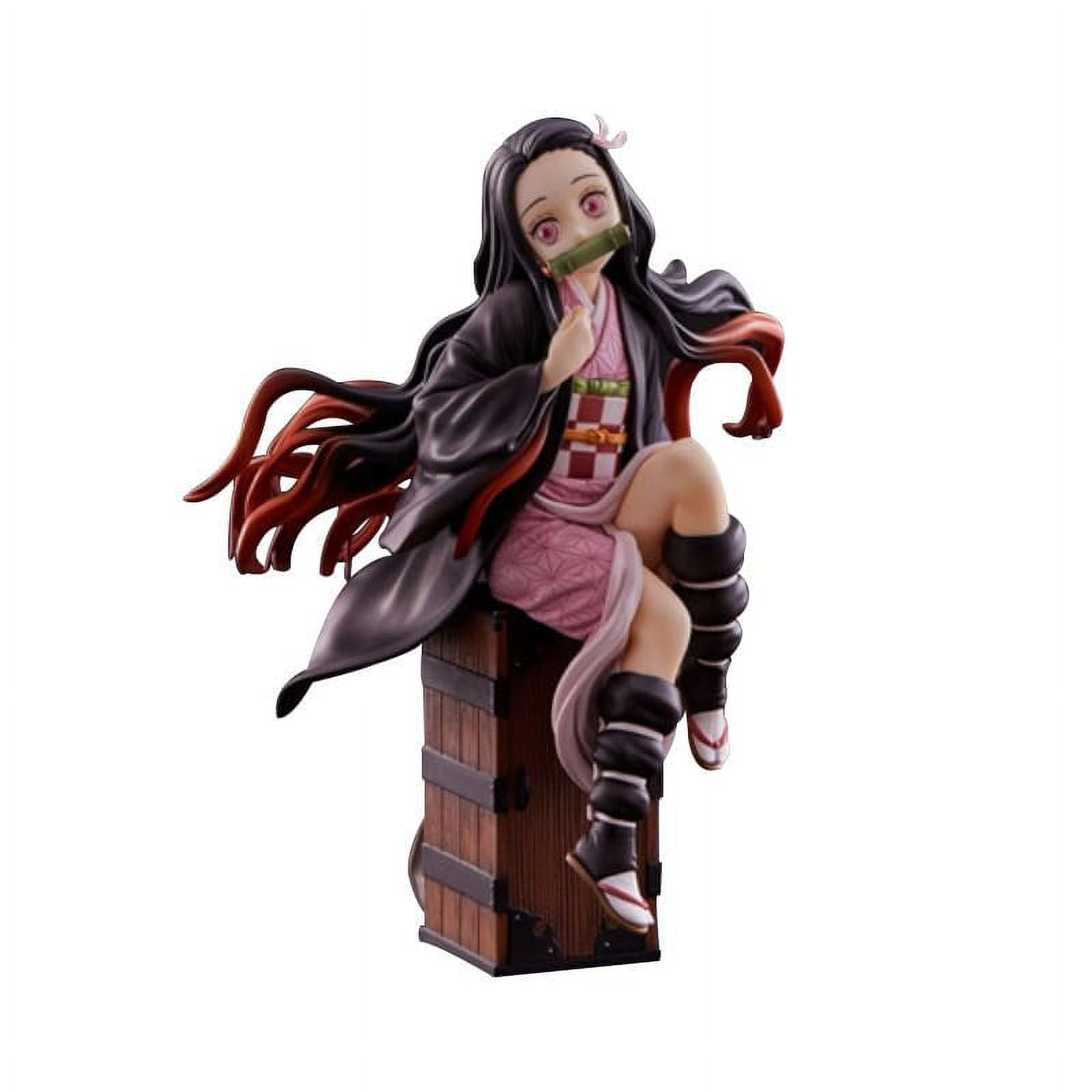 Realistic PVC Anime Demon Slayer Kamado Nezuko Figures Character Model ...