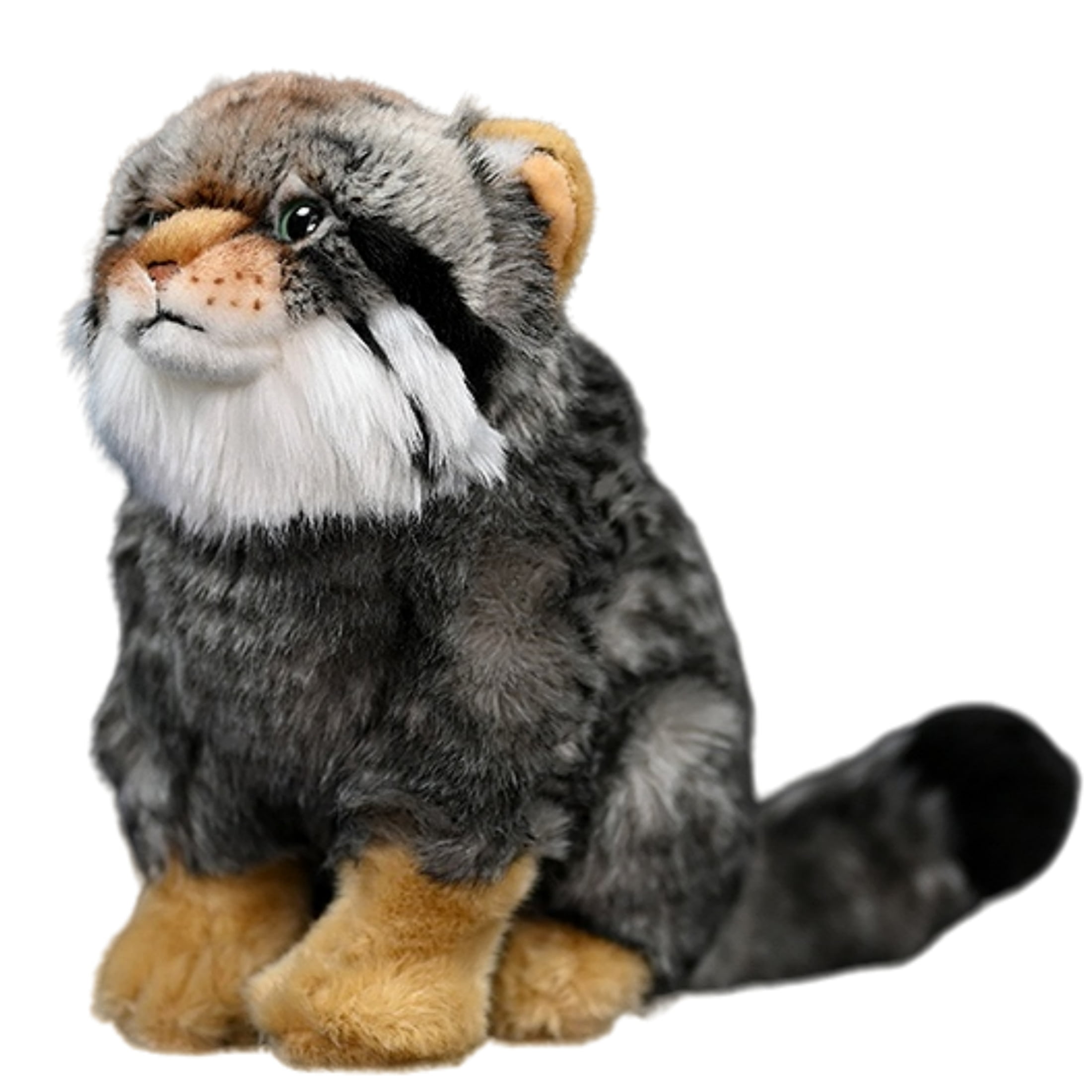 Realistic Pallas Cat Stuffed Animal,Soft Pallas Cat Plush Toy, Lifelike ...