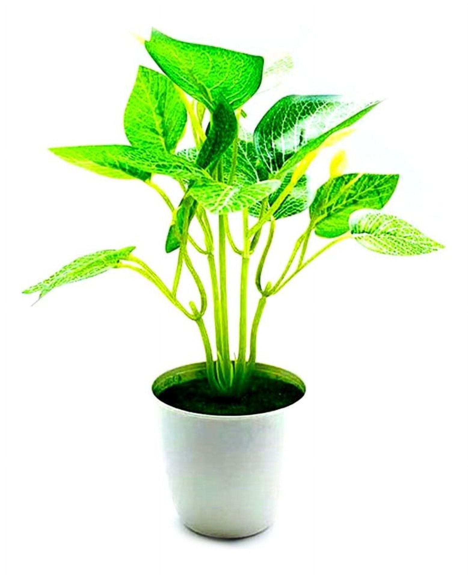 Realistic Plants, Artificial Greenery In Pots, Bonsai, Pe - Walmart.com