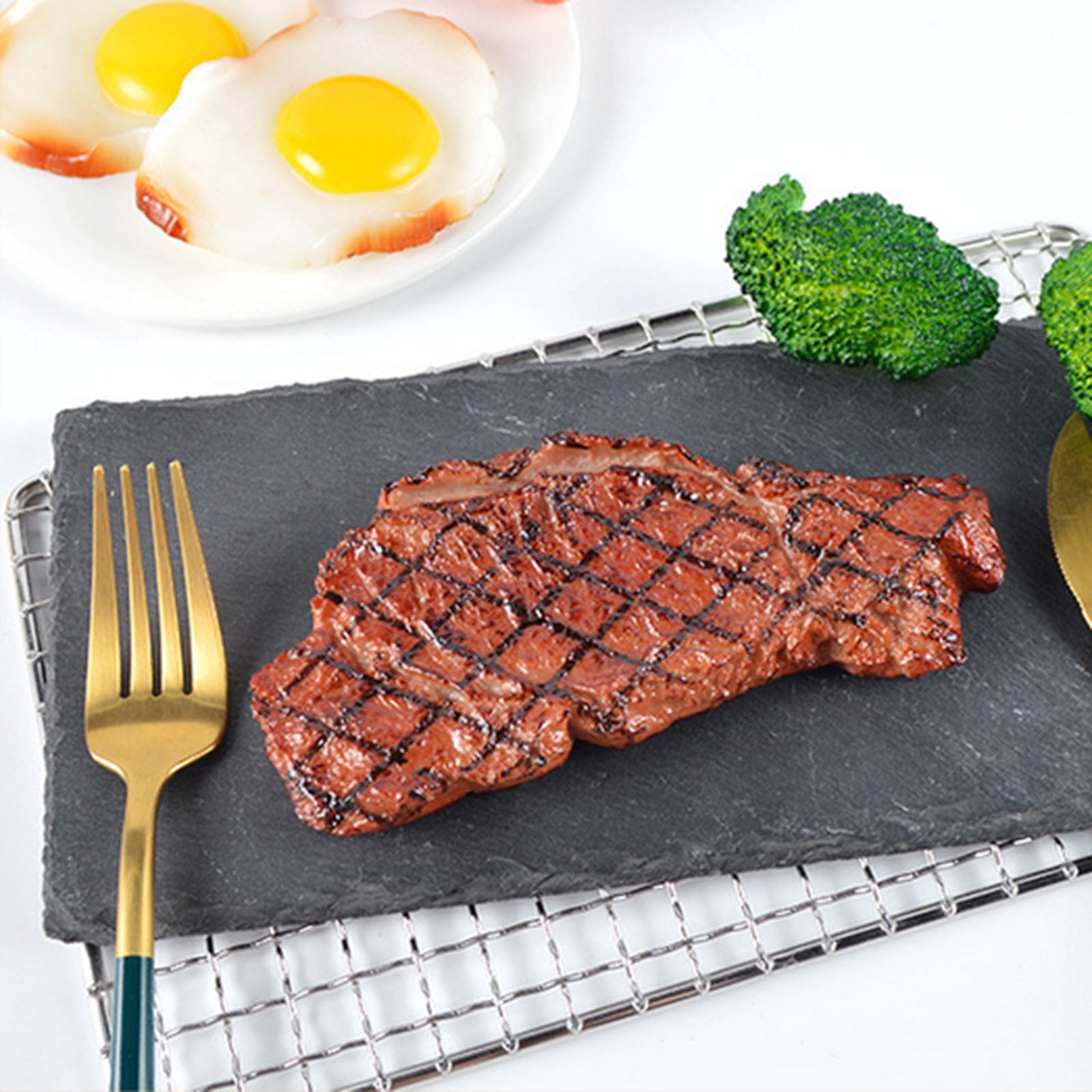 Realistic Steak Model Prop â Durable Decorative Steak for Hotels, Home ...