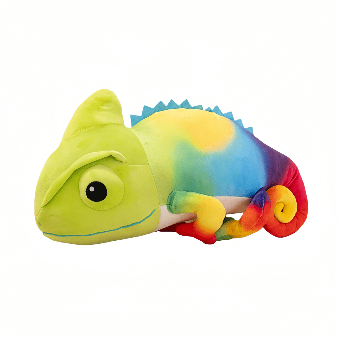 Realistic Plush Chameleon Stuffed Animal Toys, Easter Lizard Stuffed ...