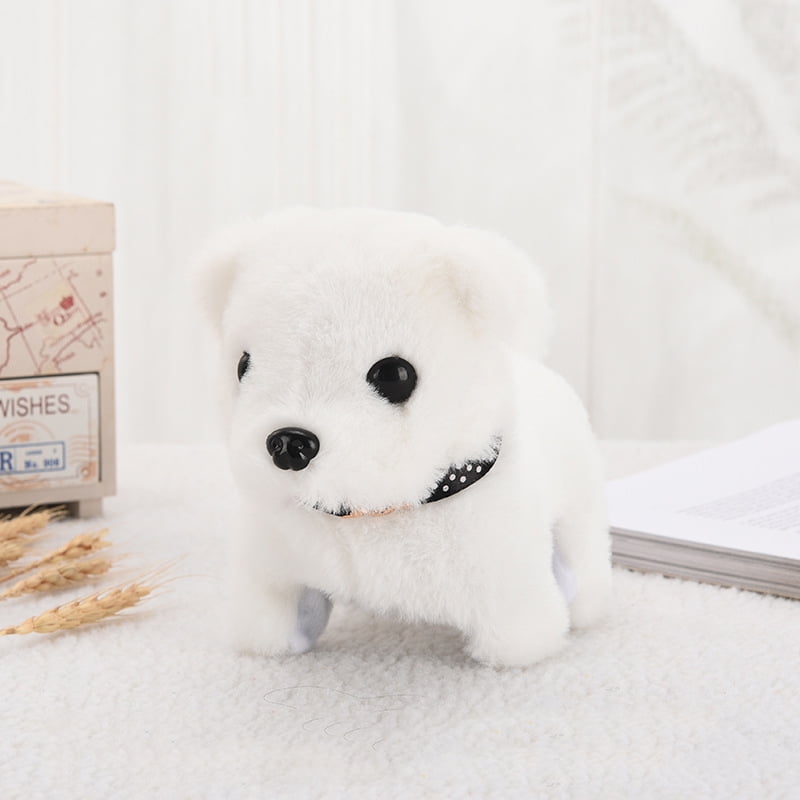 Realistic Plush Puppy Dog Toys for Kids, Soft Adorable Huggable ...