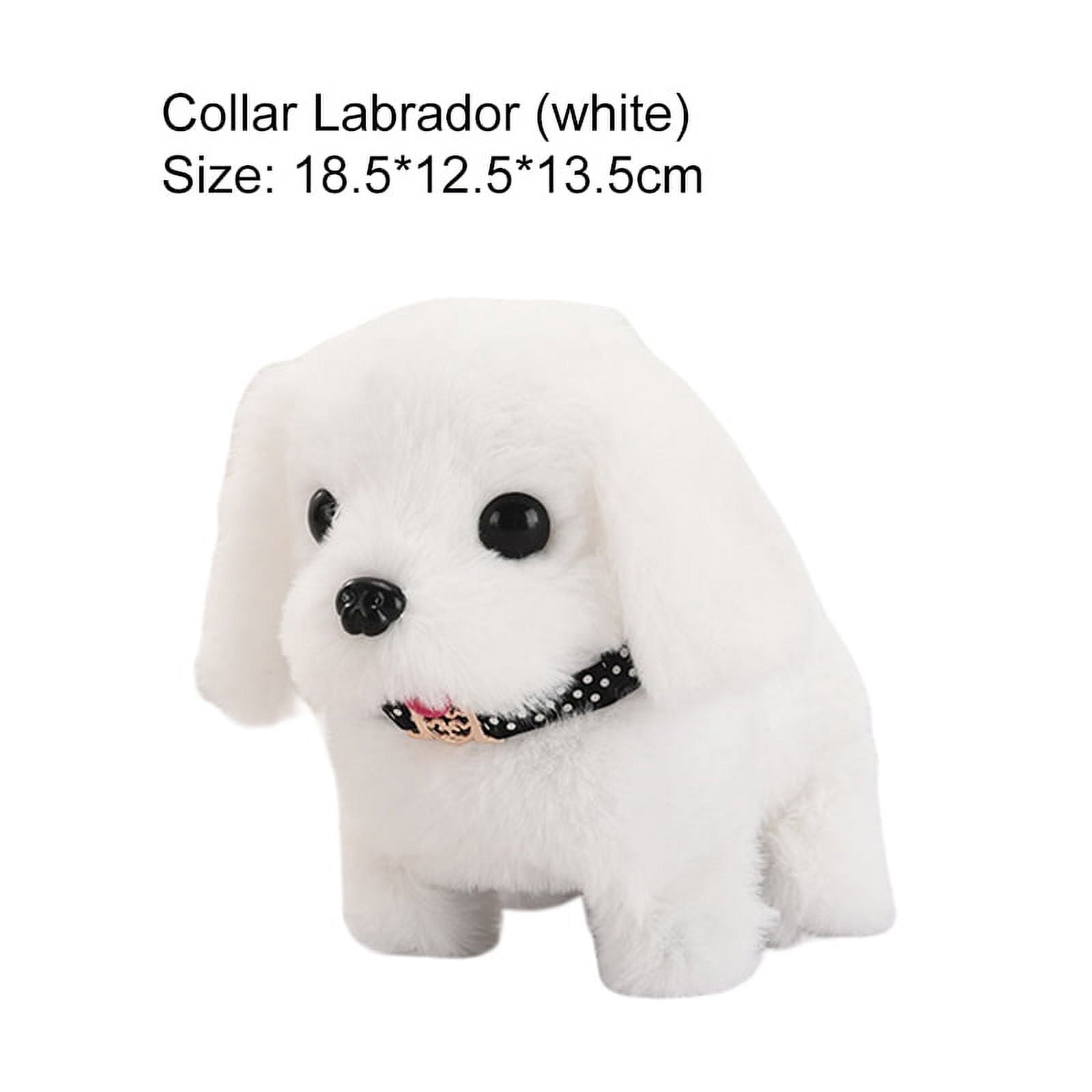 Realistic Plush Simulation Smart Dog Called Walking Plush Toy Electric ...