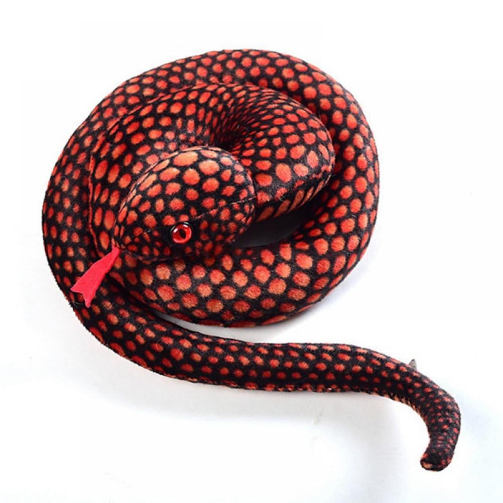 Realistic Plush Stuffed Snake Animal Wild Reptiles Cobra Snakes Soft ...