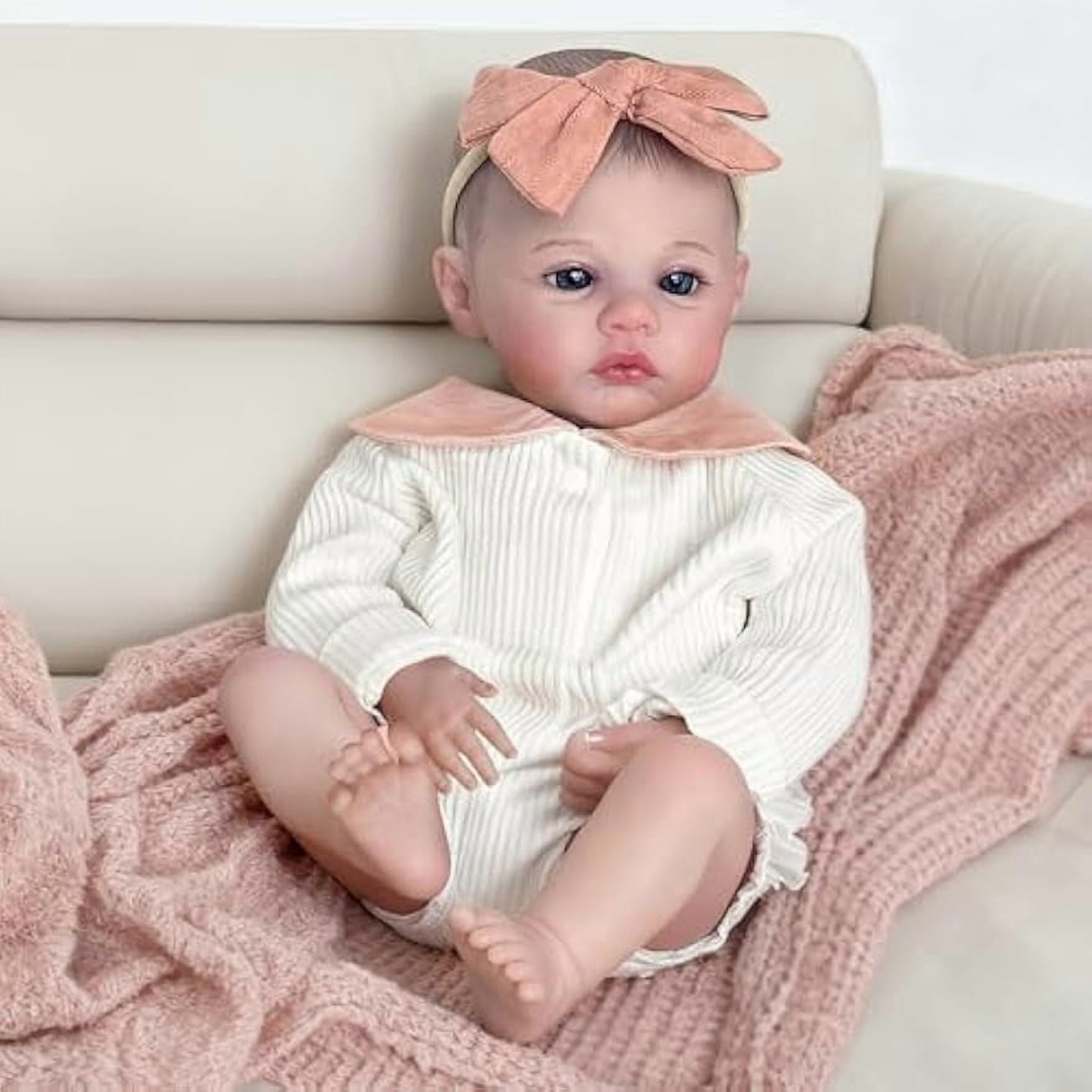 Realistic Reborn Baby Dolls-18 Inch Real Life Baby Dolls Girl Lifelike ...
