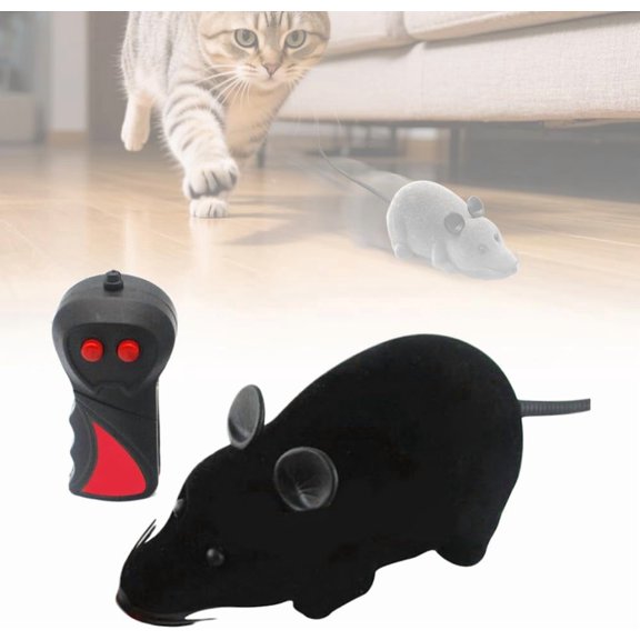 Pets First CAT Scratcher Spinning Mouse Toy for Cats - Interactive Cat ...