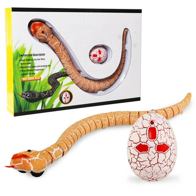 Realistic Remote Control RC Snake Toy Fast Moving Simulation Fake ...