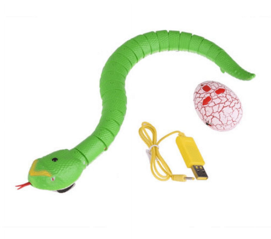Realistic Remote Control Snake With Egg Shaped Controller Has ...