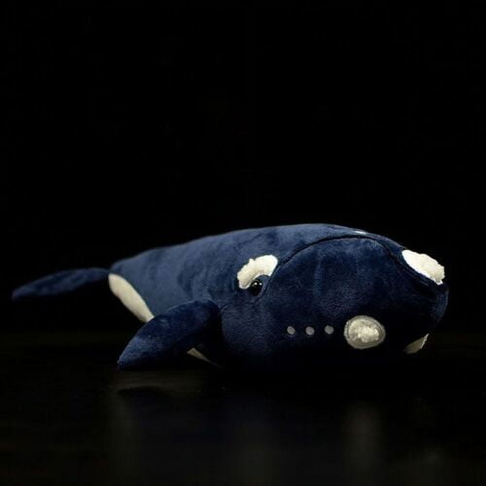 Realistic Right Whale Stuffed Plush Toy Sea North Pacific Animal Model ...