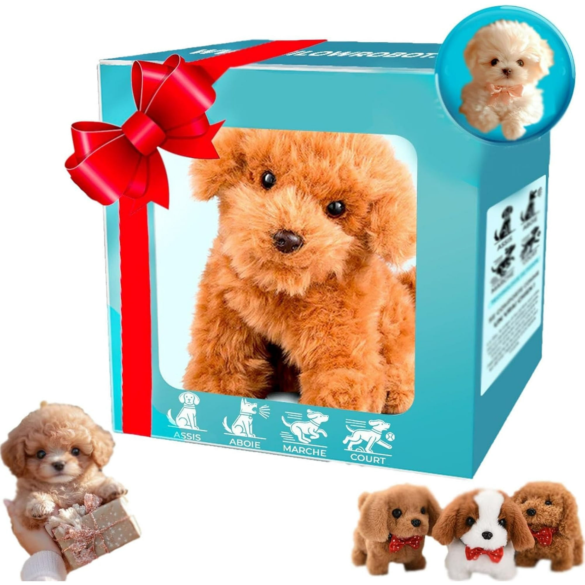 Realistic Robot Puppy, Electronic Interactive Realistic Robot Dog ...