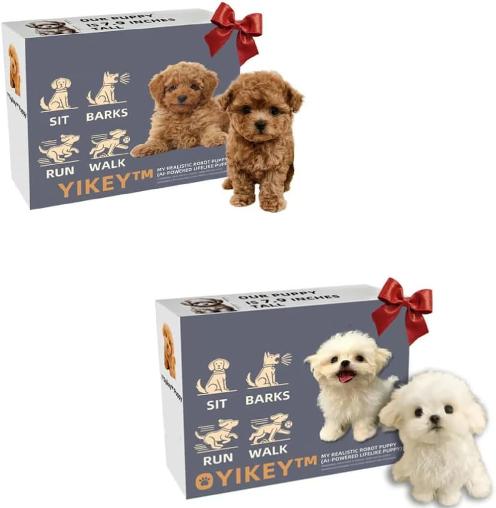 Realistic Robot Puppy, Nicco Ai Robot Dog, Nicoo My Smart Interactive ...