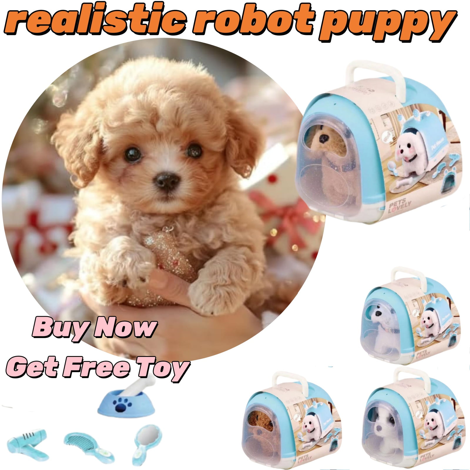 My Realistic Robot Puppy - Realistic Robot Puppy Plush 2025 Baby Gifts ...