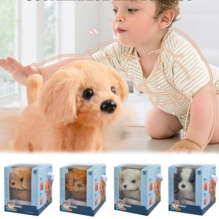 Realistic Robot Puppy Robot Dog Robotic Dog Toy Plush Milow My ...