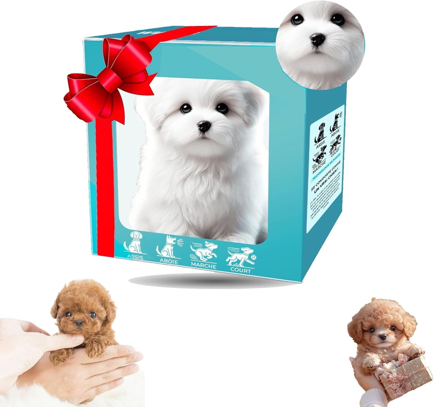 Realistic Robot Puppy, Robot Dog That Acts Like a Real Dog, Nicco My ...