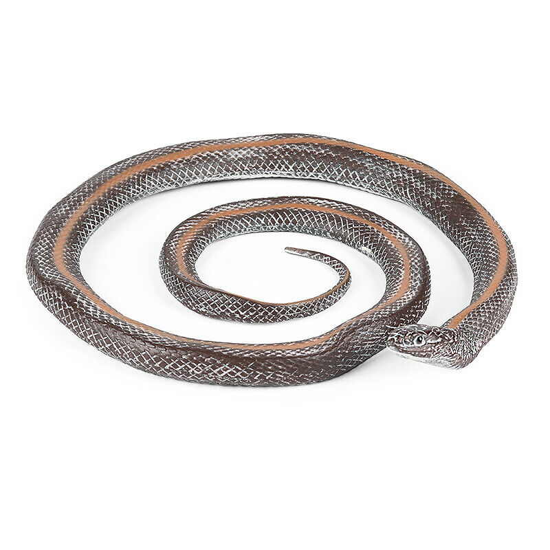 Realistic Rubber Fake Snake Lifelike Scary Toy Joke Prop Prank Party ...