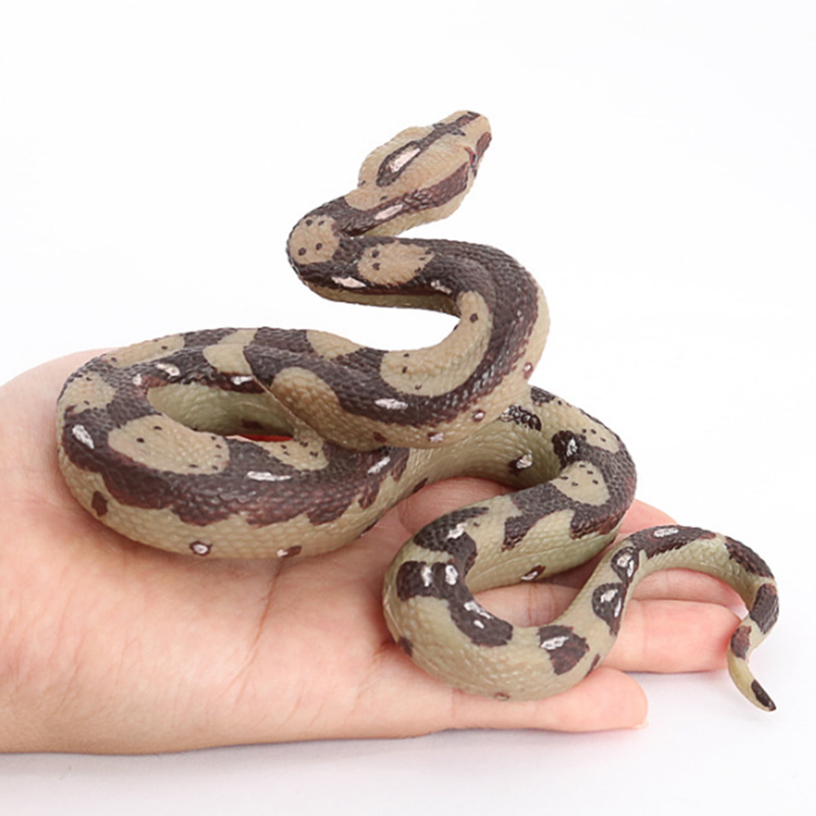 Realistic Snake Toy, Halloween Prank Toy, Lifelike PVC Rubber Snake for ...