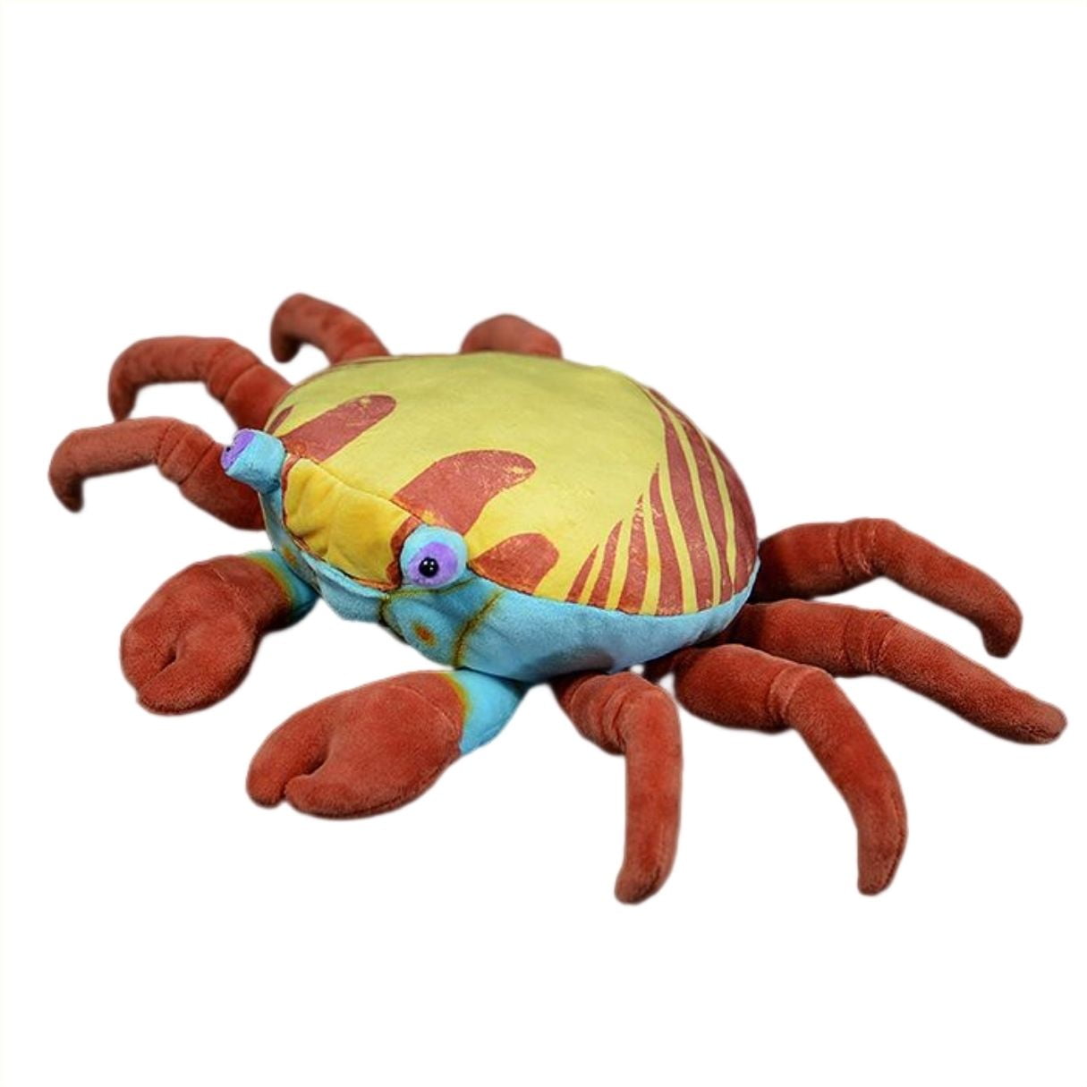Realistic Sally Lightfoot Crab Stuffed Animal Plush Toy, Lifelike ...