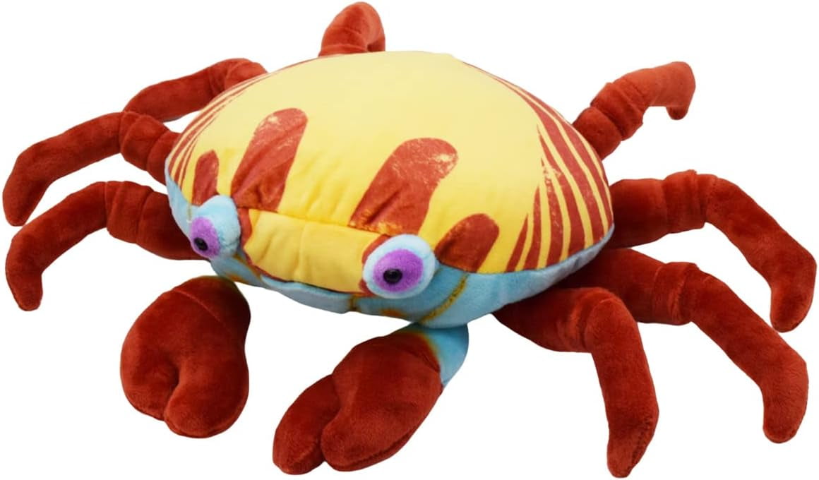 Realistic Sally Lightfoot Crab Stuffed Animal Plush Toy, Lifelike ...